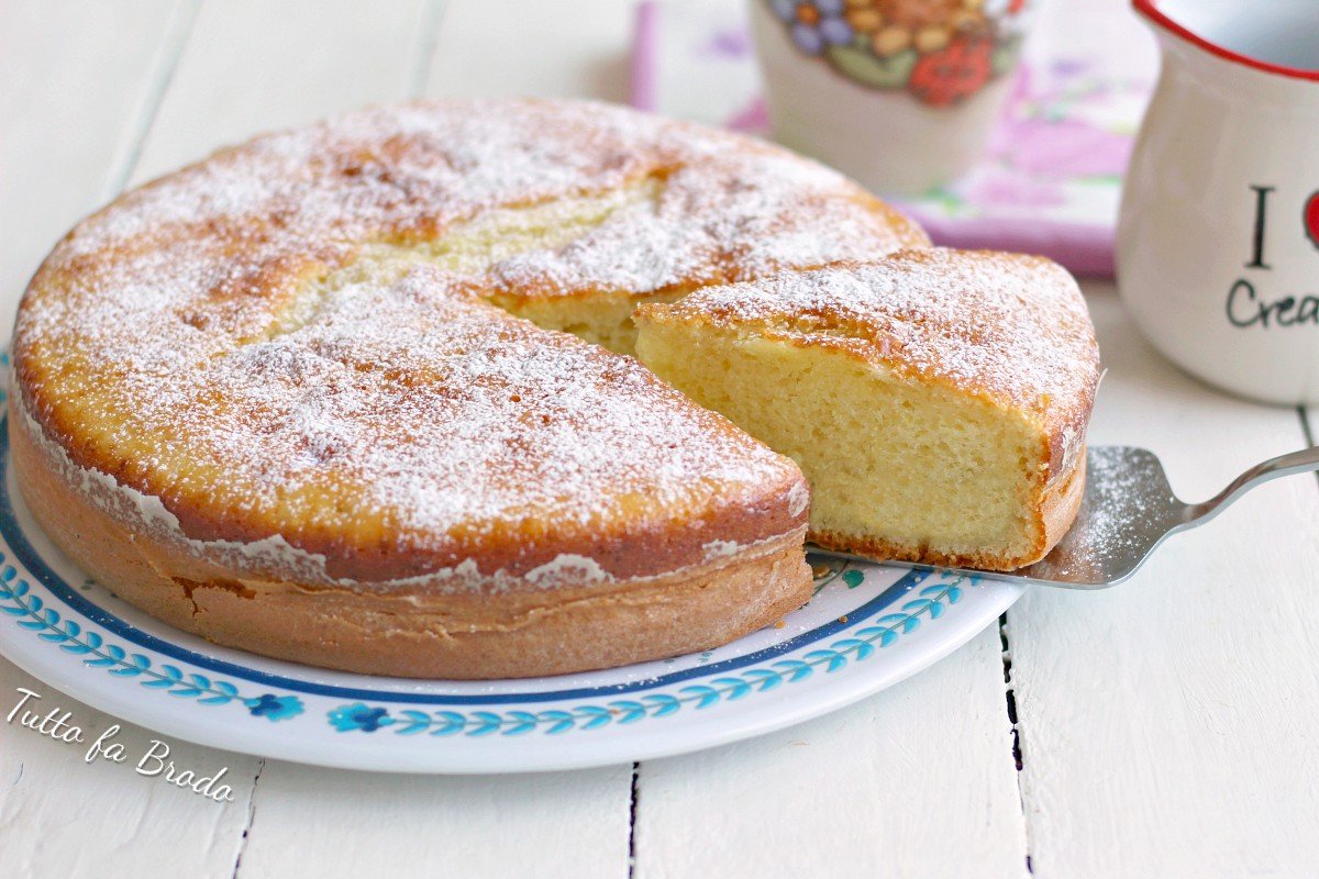 TORTA ALLA RICOTTA SEMPLICE anche Bimby - Tutto fa Brodo in Cucina