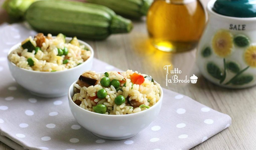 RISO ALLE VERDURE del contadino - Tutto fa Brodo in Cucina
