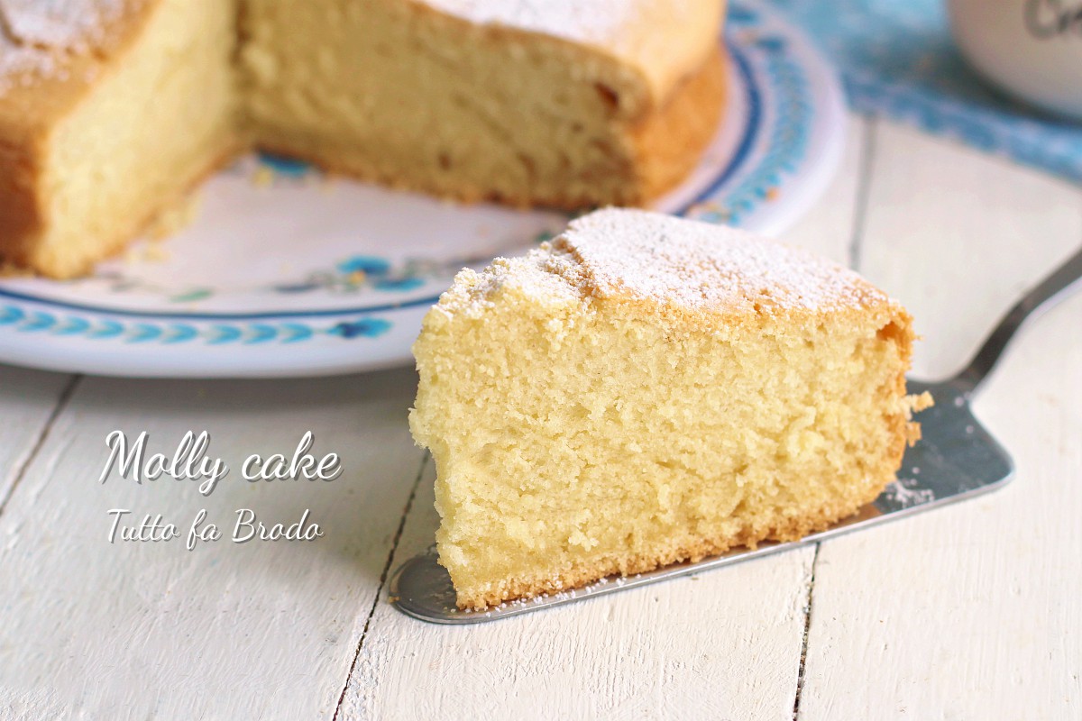 TORTA MOLLY CAKE alla panna "anche Bimby" - Tutto fa Brodo in Cucina