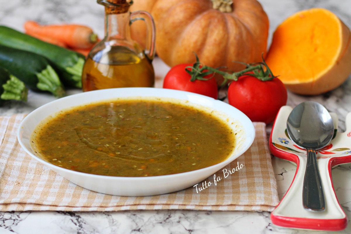 Passato Di Verdure Miste Con Zucca Tutto Fa Brodo In Cucina