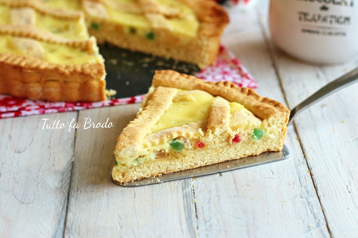 CROSTATA DI RICOTTA CON CANDITI - Tutto fa Brodo in Cucina