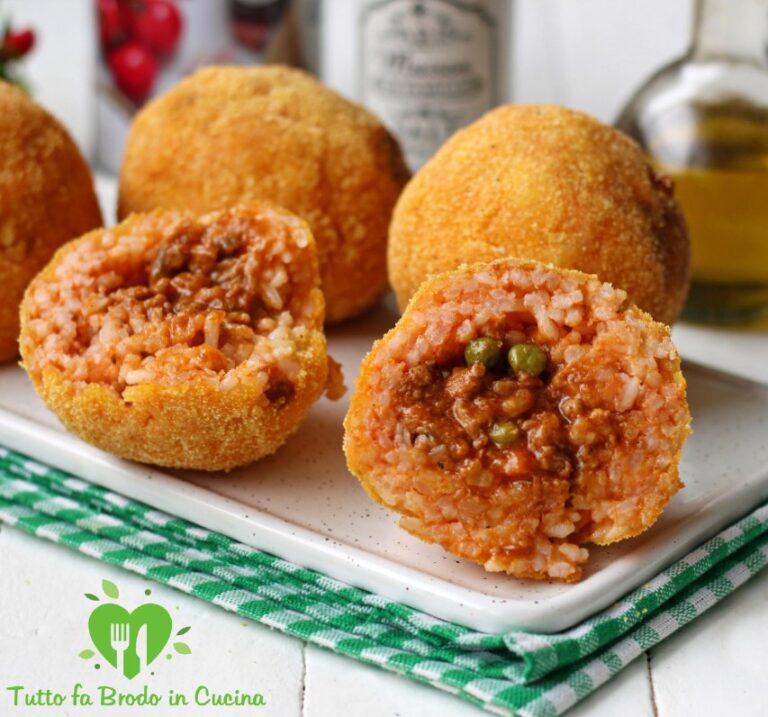 ARANCINE DI RISO SICILIANE AL RAGU' - Tutto fa Brodo in Cucina