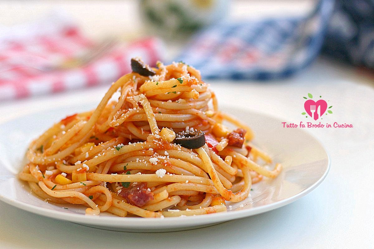 SPAGHETTI ALLA CONTADINA - Tutto fa Brodo in Cucina