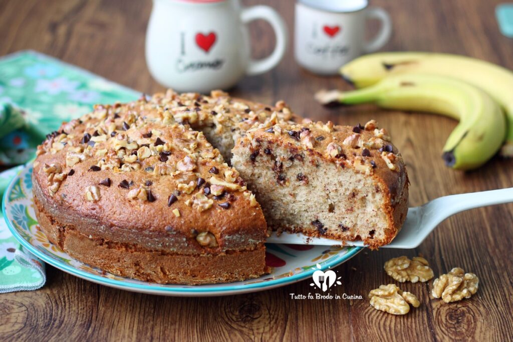 TORTA DI BANANE FRULLATE BIMBY - Tutto fa Brodo in Cucina